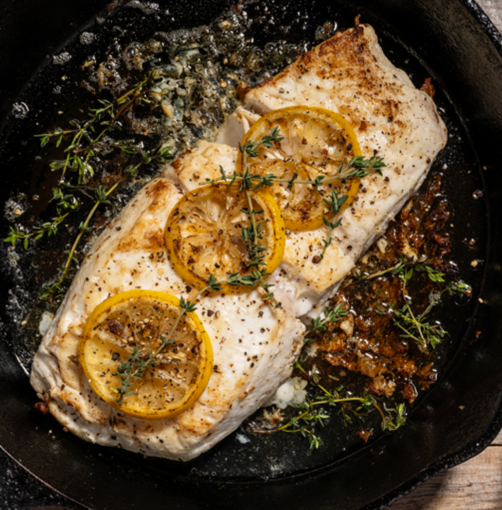 Fresh Halibut (skin on), 1.5 lb June 12 ONLY – Downeast Dayboat